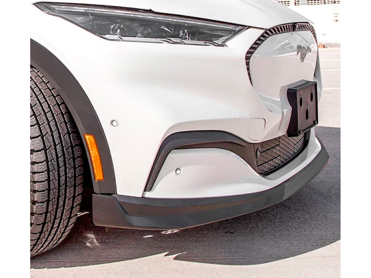 Genuine Black Front Splitter By AirDesign For Mustang Mach-E 2021-24 ...
